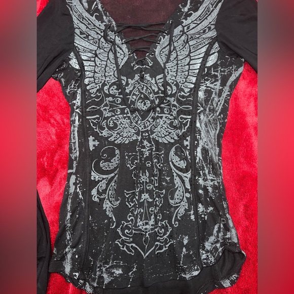 Affliction | Tops | Affliction Buckle Black | Poshmark